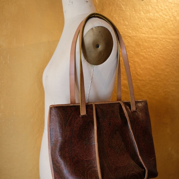 Etro | Bags | Vintage Etro Shoulder Tote | Poshmark